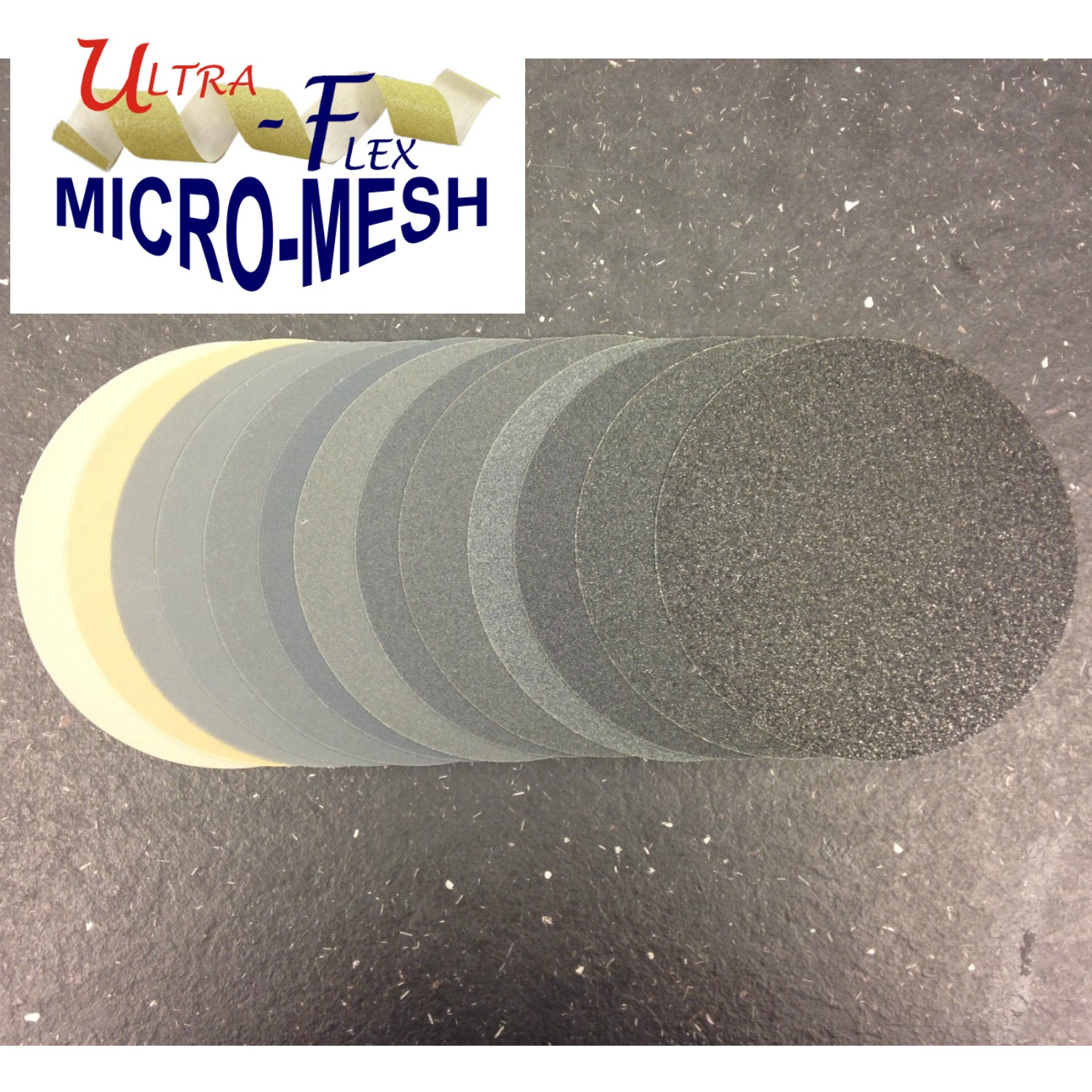 Micro Mesh Discs for fine polishing on plastic, acrylic and metals ...